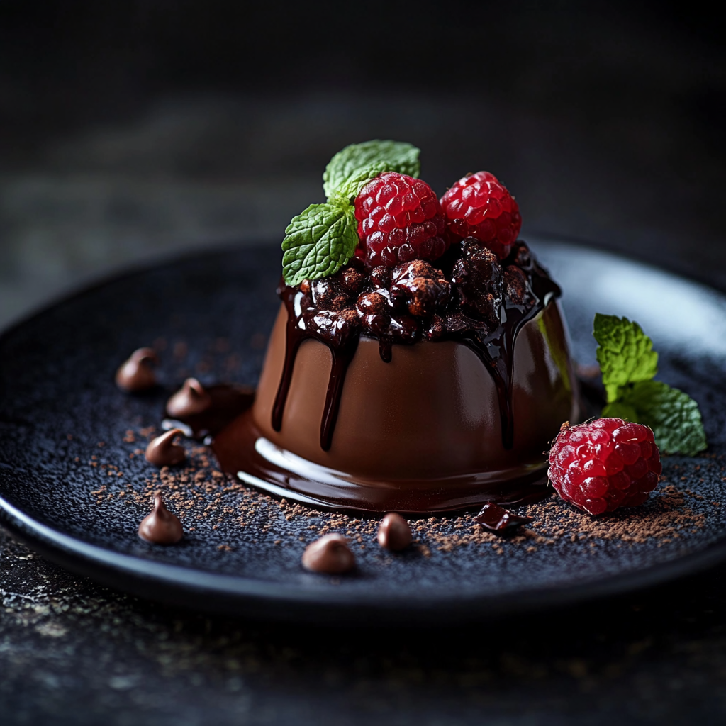 Dekadent und unwiderstehlich: Schokoladen-Hafermilch-Pudding mit Salzk – Moelk Company